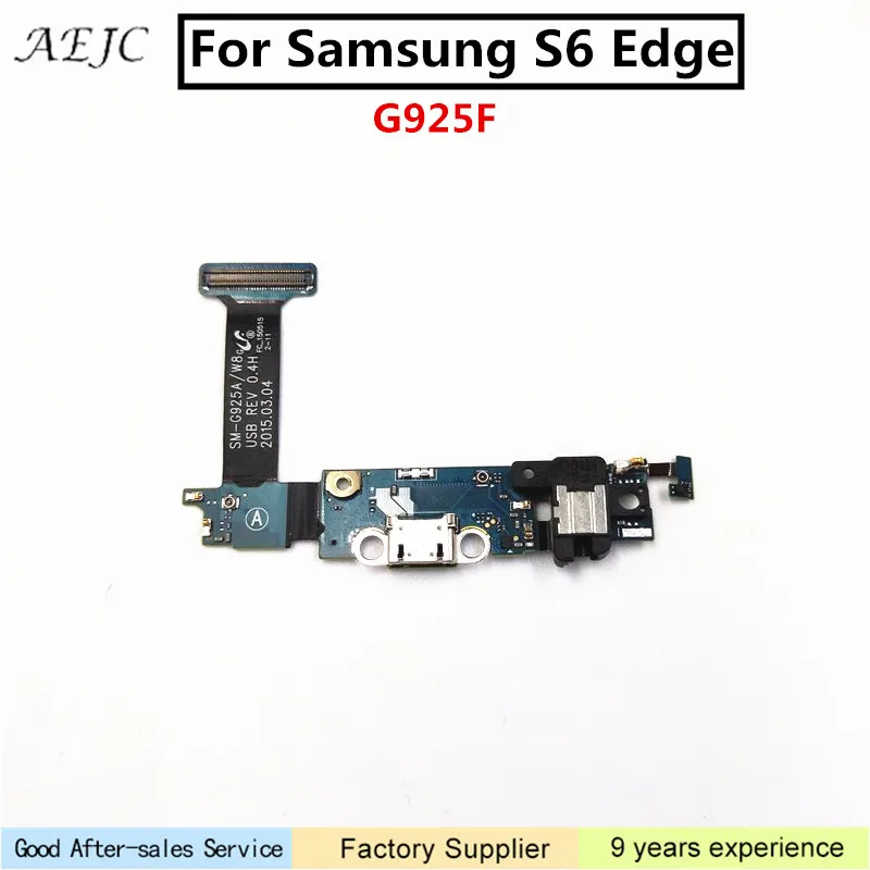 Для samsung для Galaxy S6 край G925F зарядки Порты и разъёмы Flex док ...