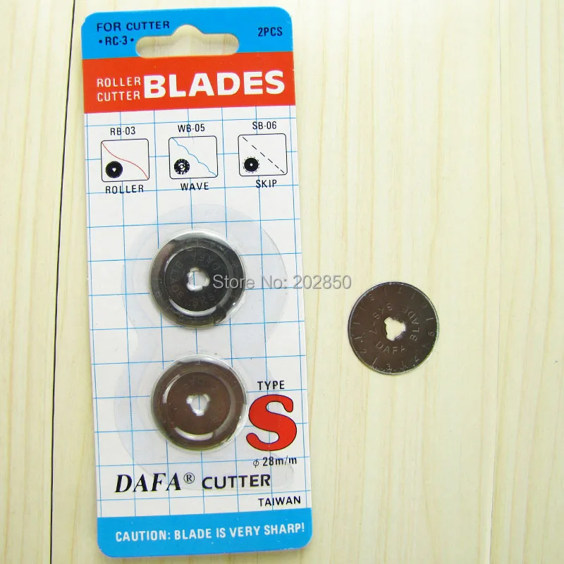 DAFA Brand Rotary Cutter Blade Knife With Diameter 28mm Compatible With dafa-brand-rotary-cutter-blade-knife-with-diameter-28mm-compatible-with