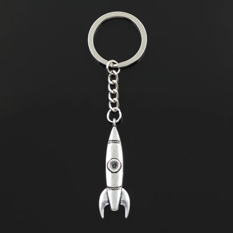 New-Fashion-Keychain-50x15mm-Rocket-Missile-Pendants-DIY-Men-Jewelry ...