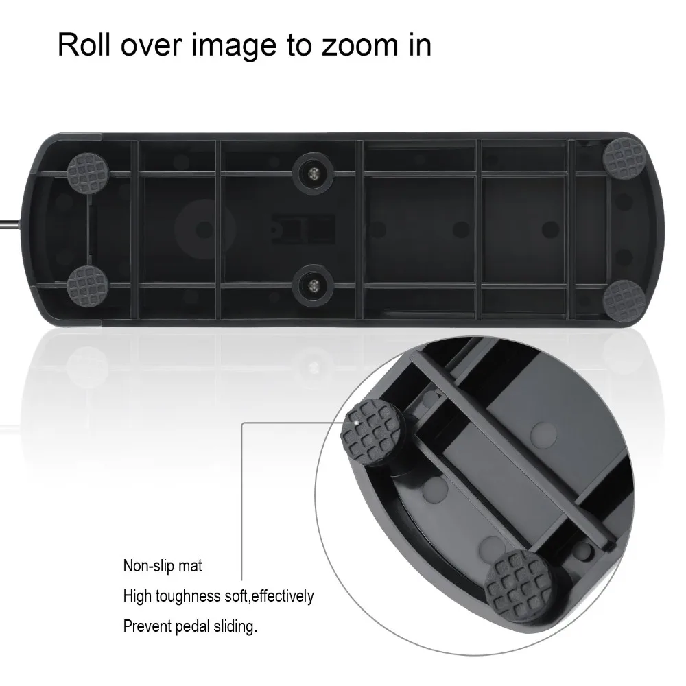 Universal Sustain Damper Pedal Classic Piano Style Foot Pedal for ...
