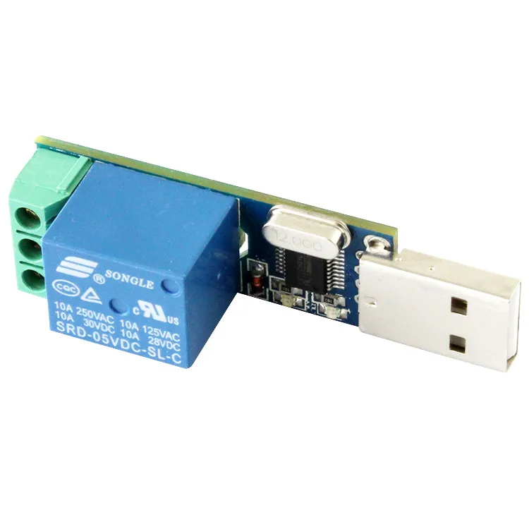 LCUS-1 type USB Relay Module Electronic Converter PCB USB Intelligent ...