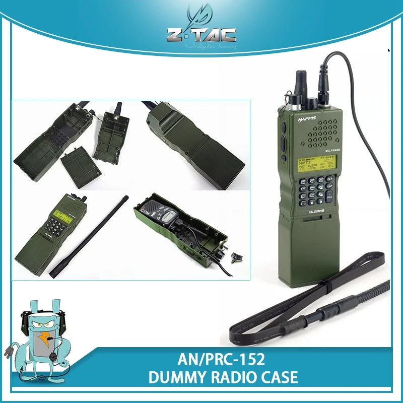 Z-Tactical-Military-Walkie-Talkie-Model-Airsoft-Element-AN-PRC152-Radio ...