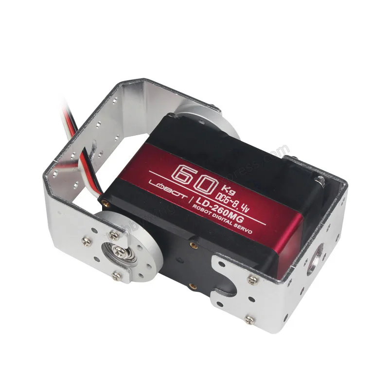 60KG High Torque Robot servo motor Biaxial axis Digital Servo 180 ...