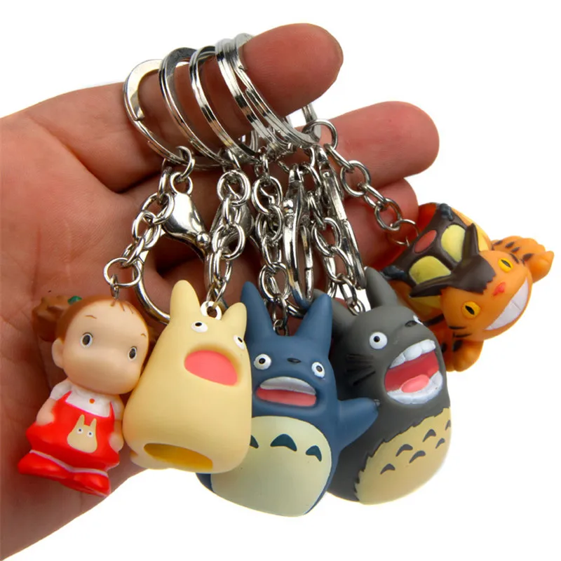 My Neighbor Totoro Anime Charms Keychain - KawaiiMerch.com