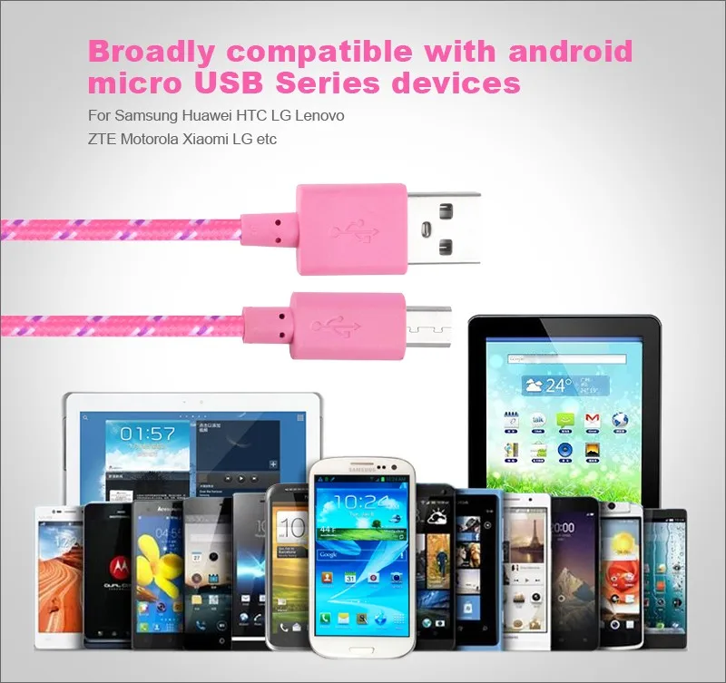 Micro USB Cable Fast Charging