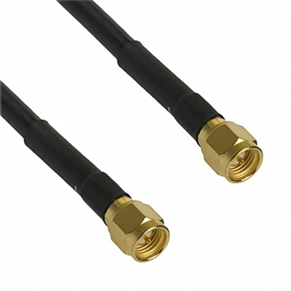 RF WiFi Antenna SMA Male Cable To SMA Male Pigtail Wireless Cable for WIFI Router Extension ...