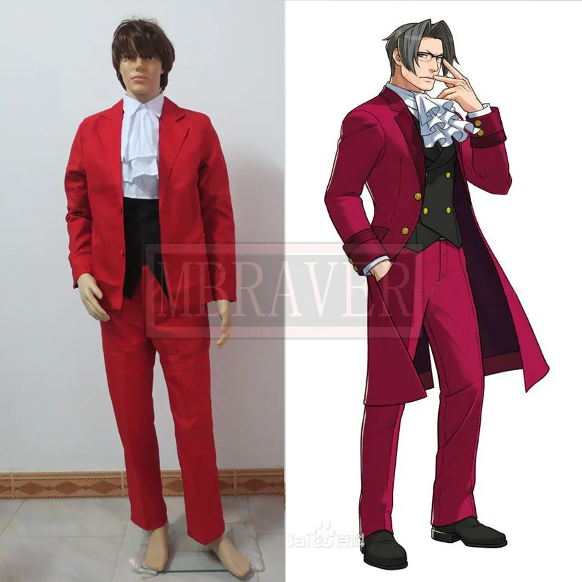 Ace Attorney Phoenix Wright Miles Edgeworth Mitsurugi Reiji Gyakuten ...