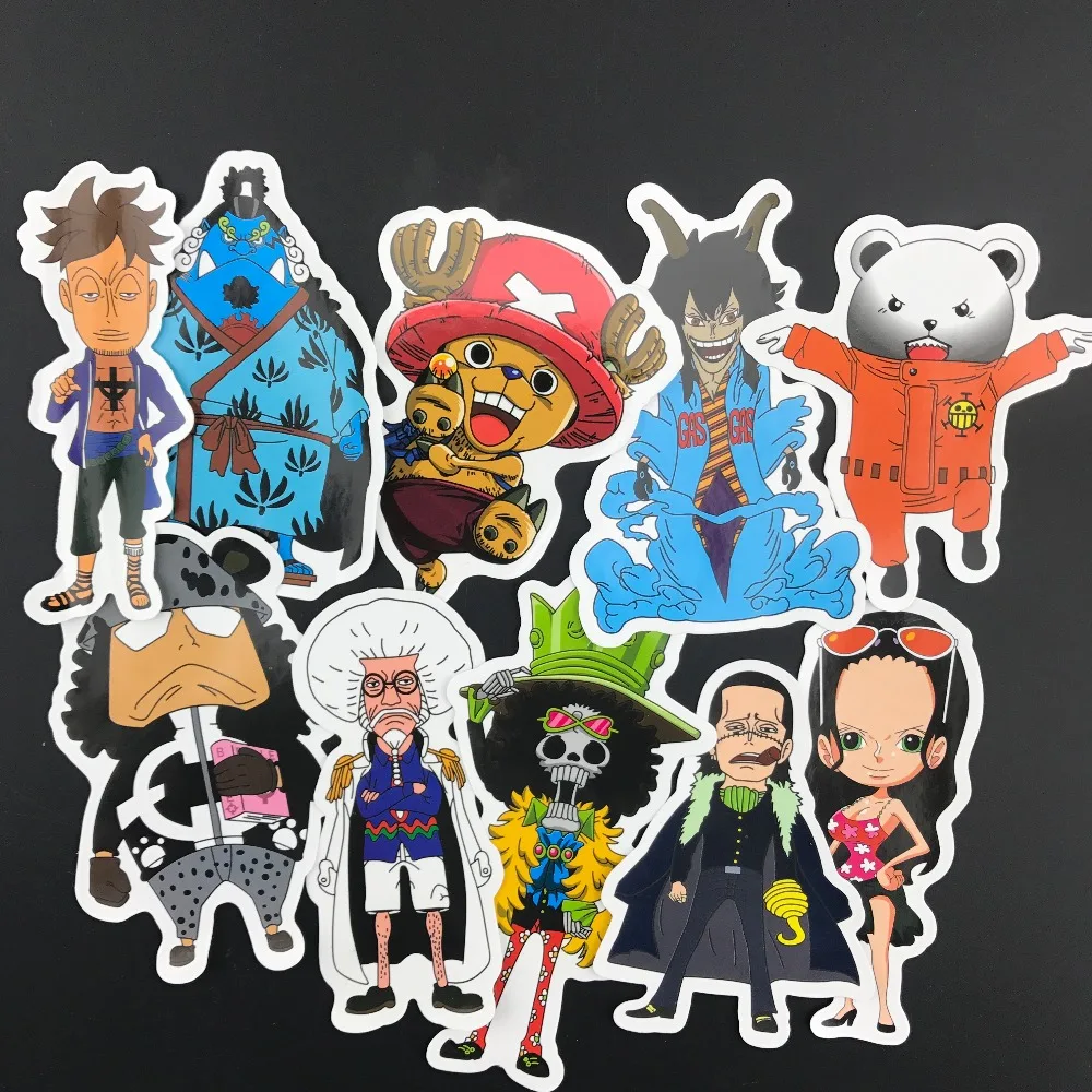 One Piece Waterproof Sticker set 46pcs | One piece Merchandise | Up to ...