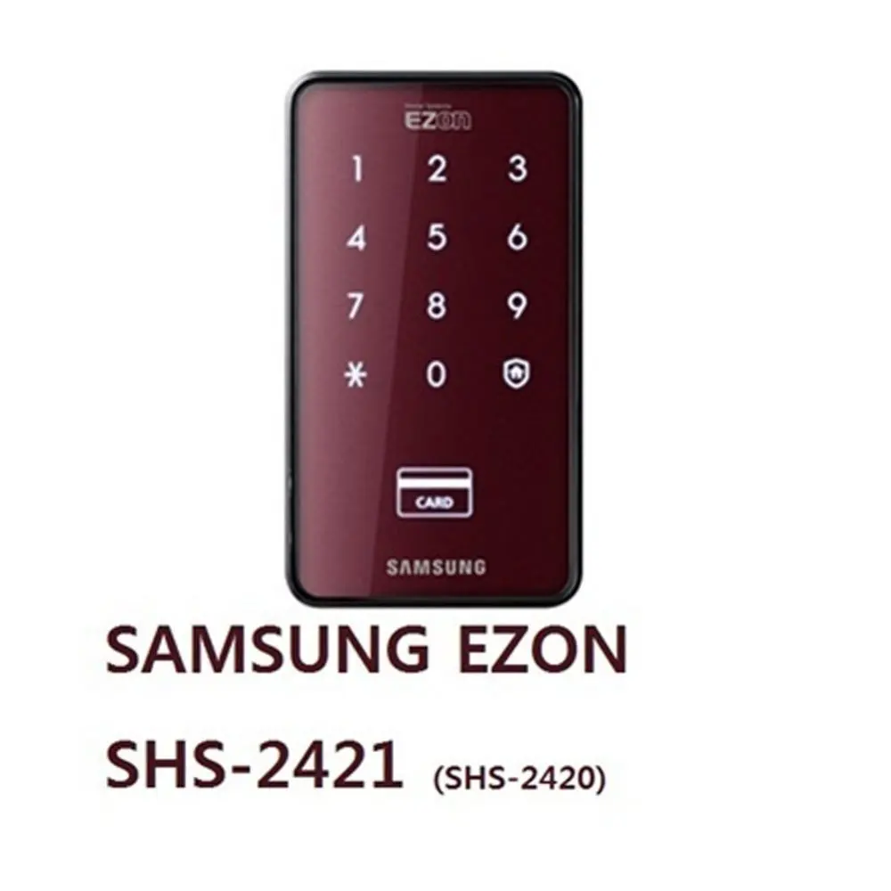 SAMSUNG Digtal Doorlock EZON SHS 2421 Doors & Door Hardware Keyless Locks Digital TouchPad ...