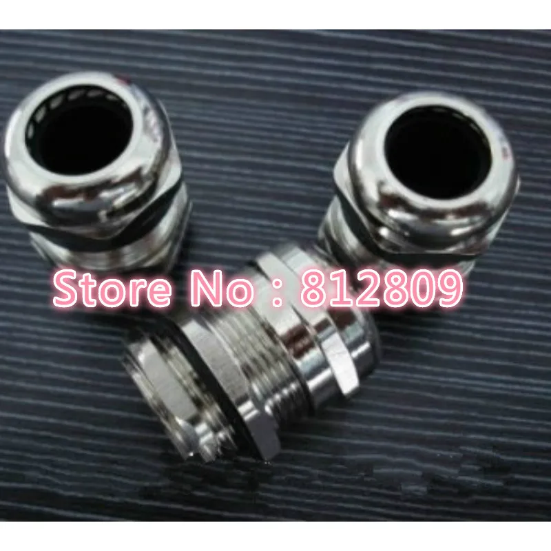 PG25 Brass Nickel Plated PG25 Electric Cable Gland Waterproof|cable ...