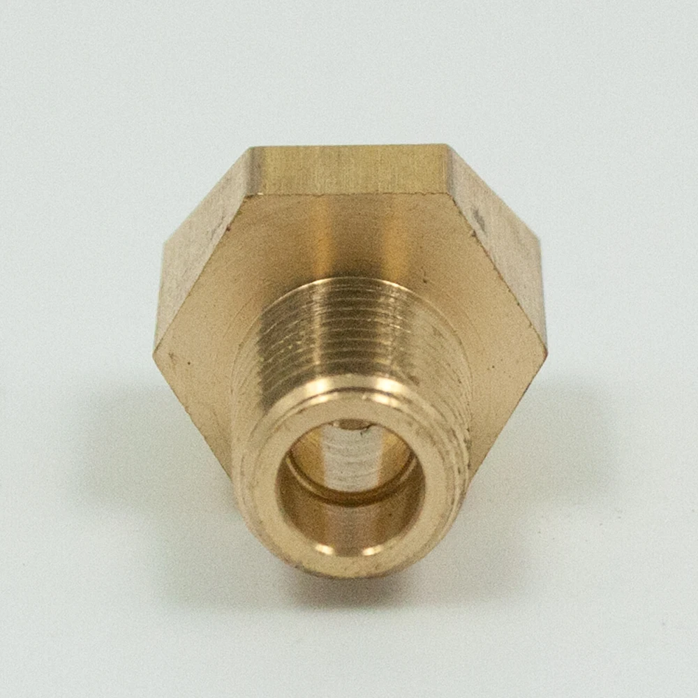 Fittings 5/16 Tube OD x 1/8 NPT Male Barstock Brake Line 90 Degree Male Elbow Legines Brass ...