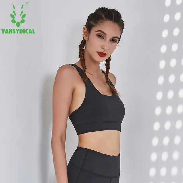 Sex Running Sports Bra Women Fitness Yoga Bras Gym Padded Sport Top Athletic Gym Yoga Bra