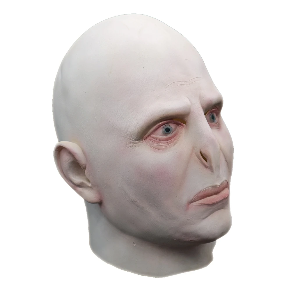 Harry Potter Lord Voldemort Cosplay Full Head Latex Mask Masquerade ...