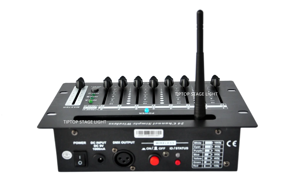 Wireless DMX Controller | Tiptoplight