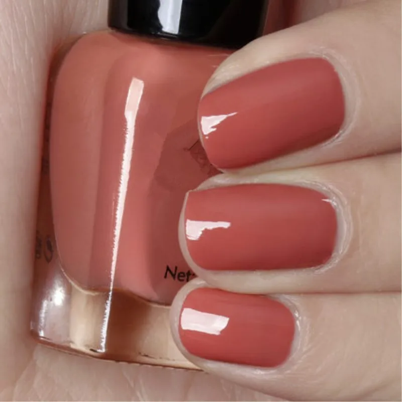 Reddish brown color tasteless can tear high quality nail polish 7ML-in ...