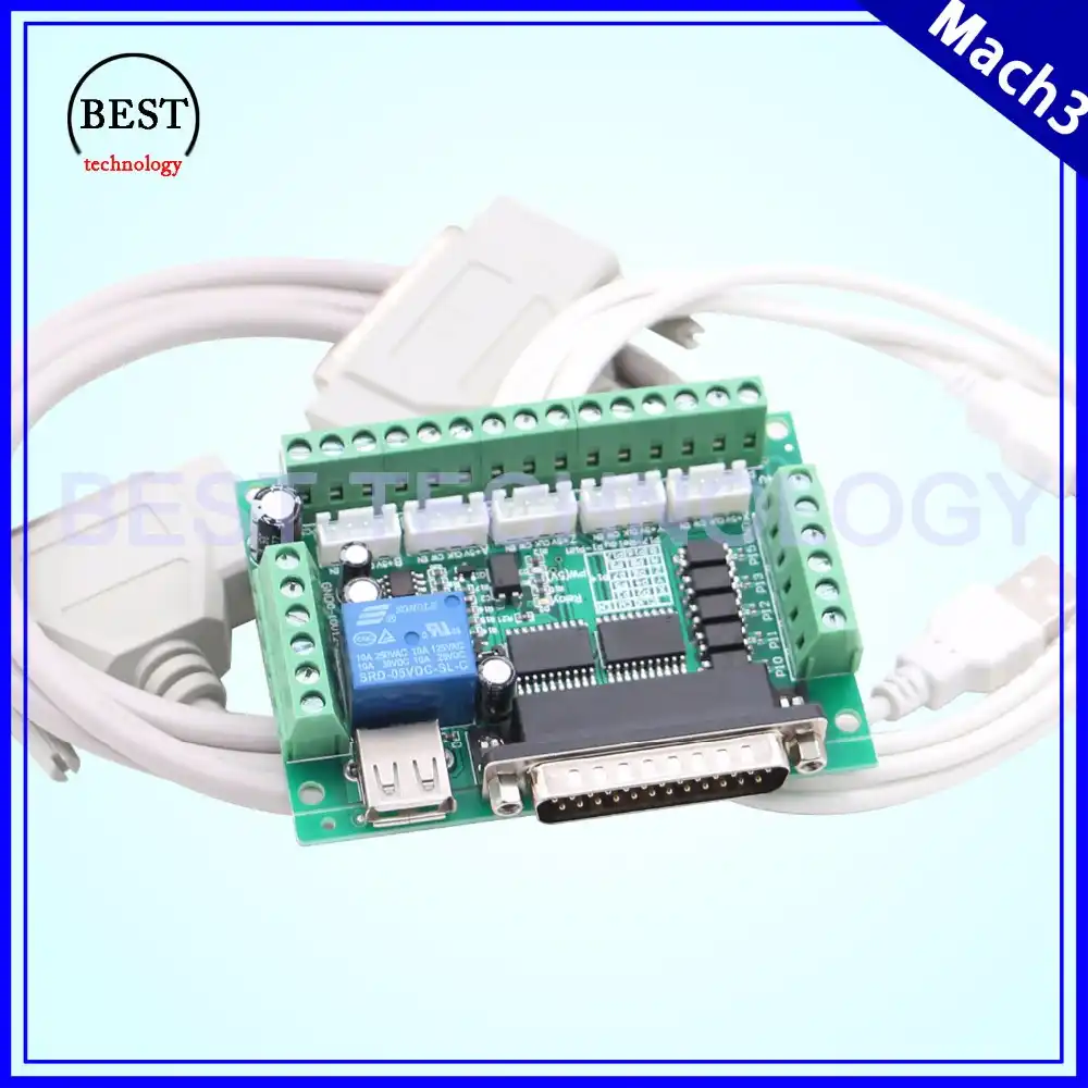 MK2 100Khz 4 axis controller board Instead of Mach3 4 axis interface ...