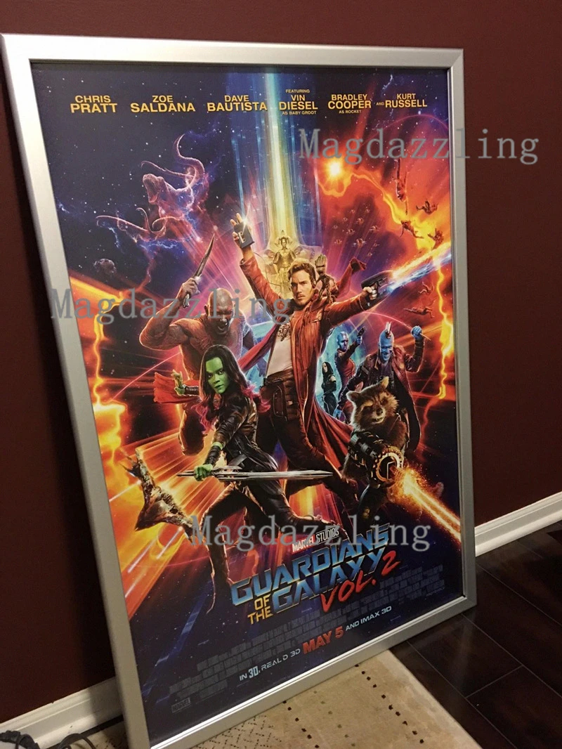 24"X36" Movie Poster Size Home Theater LED Illuminated Movie Poster ...