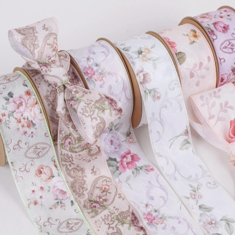 Ribbon Flowers Gifts | Ribbon Flower Packing | Floral Ribbon Flowers ...