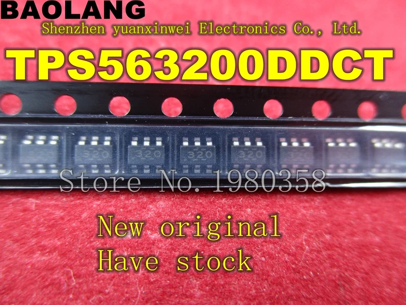 Envío gratis 10 uds/lote TPS563200DDCT TPS563200DDCR TPS563200 320 SOT23-6 100% nuevo en STOCK IC