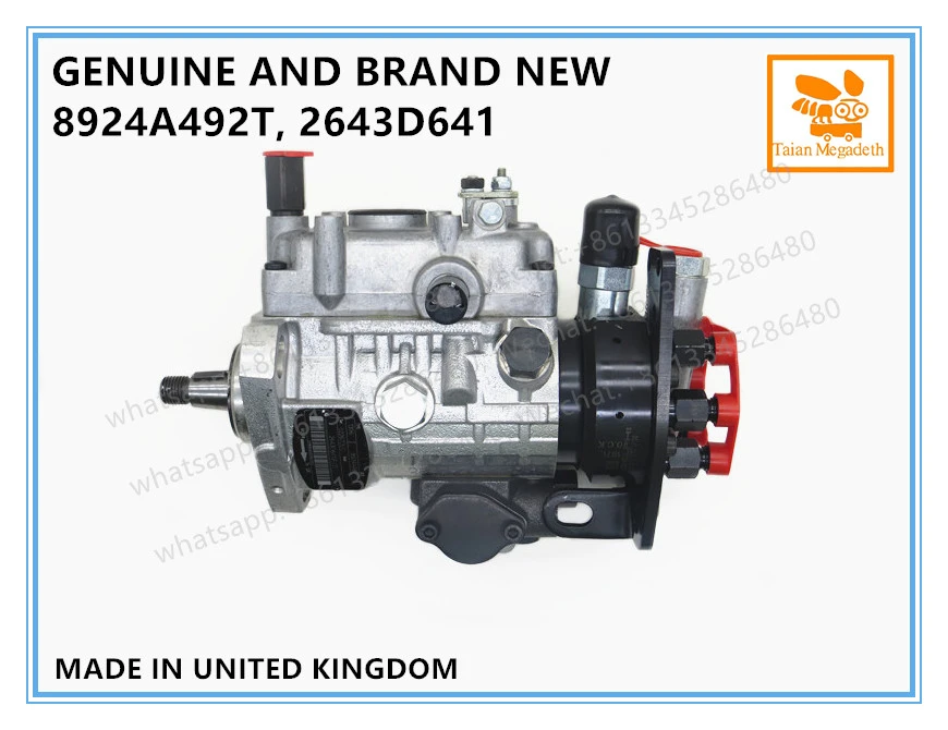 Genuine And Brand New Diesel Fuel Pump 8924a492t, 2643d641 For Perkins ...