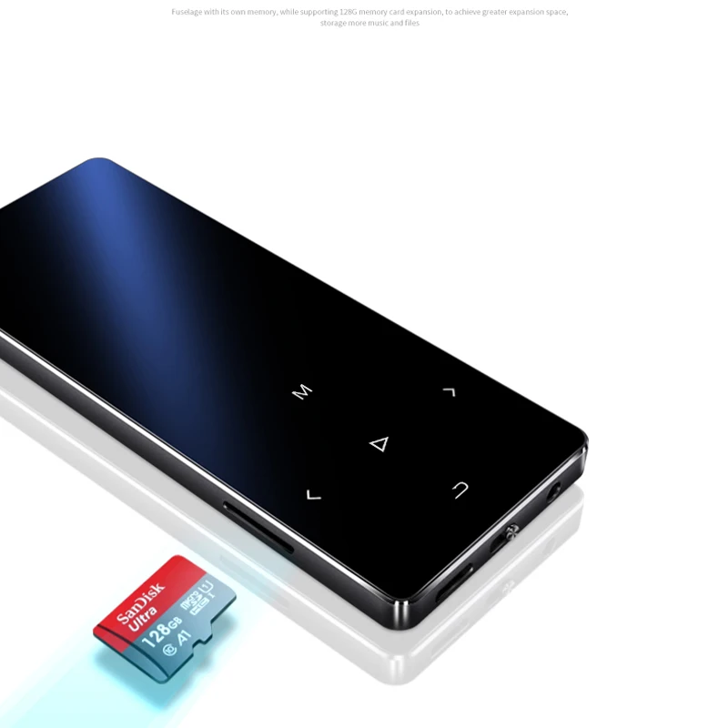 IQQ New Bluetooth 4.1 Version X2 Thin MP3 Player with Speaker touch ...