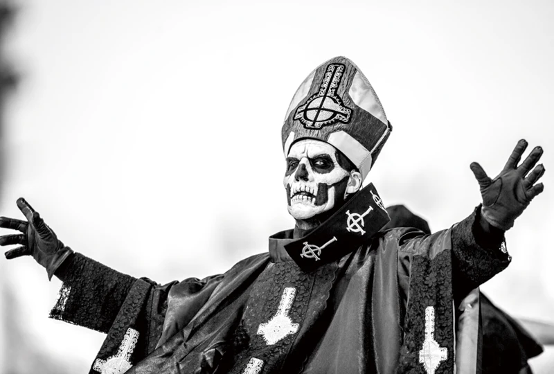 D759 Ghost BC Rock Band Music Star Singer Mask Silk Poster Art Print ...