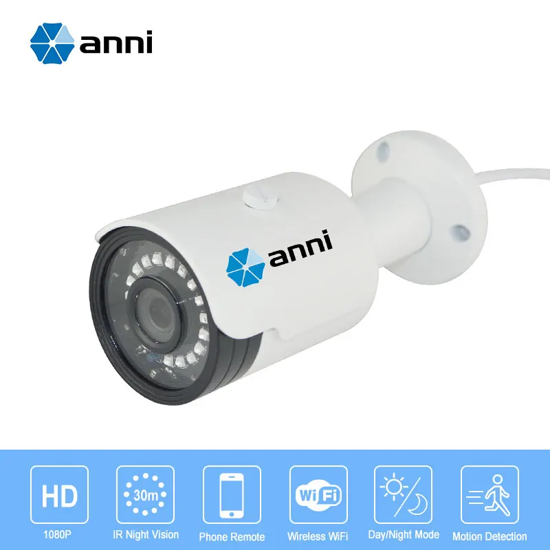 1080P HD WiFi IR Smart Wireless with ONVIF bullet camera,30m IR ...