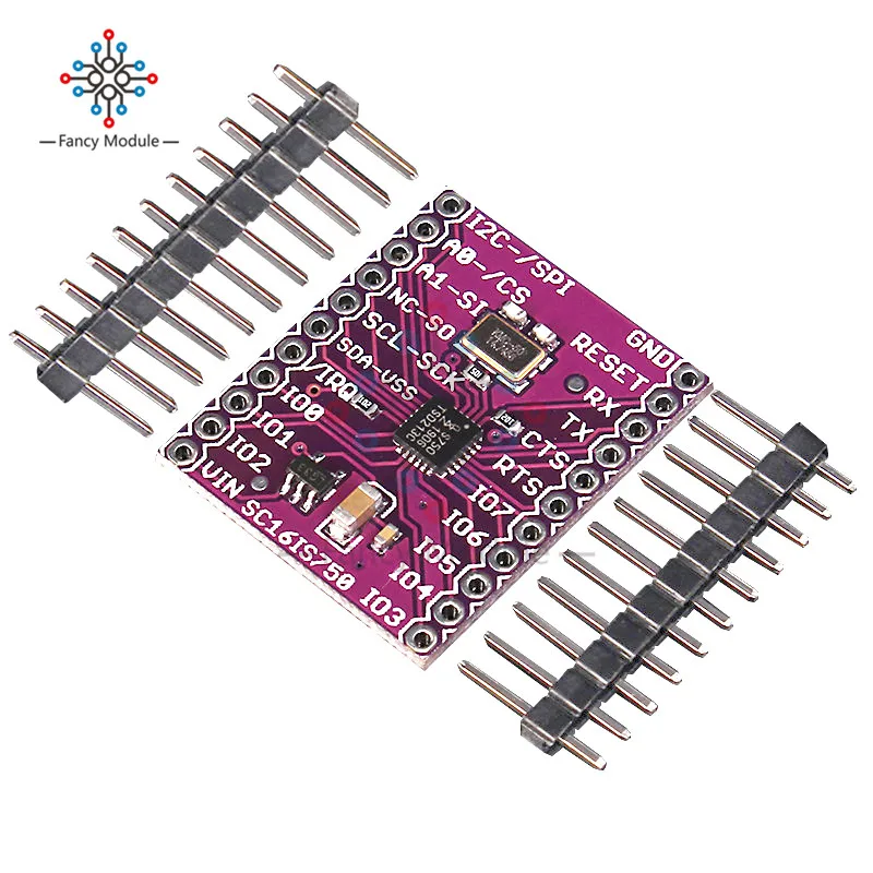 CJMCU 750 SC16IS750 Single UART With I2C Bus/SPI Interface For Industrial Control|uart|uart spi ...