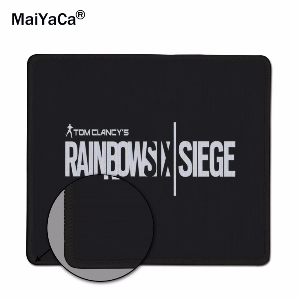Maiyaca Rainbow Six Siege Overlock Mouse Mat Pad Para Mouse De Notebook Computador Mousepad