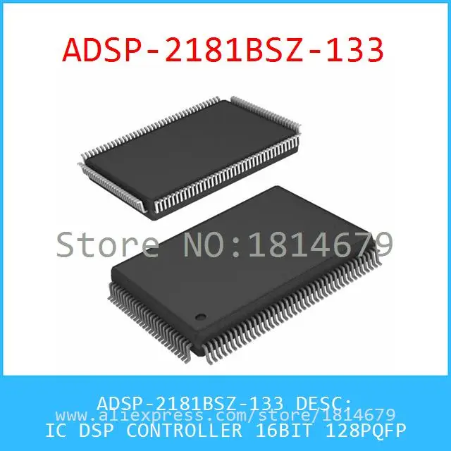 1PCS/lot ADSP 2181BSZ 133 IC DSP CONTROLLER 16BIT 128PQFP 2181 ADSP ...