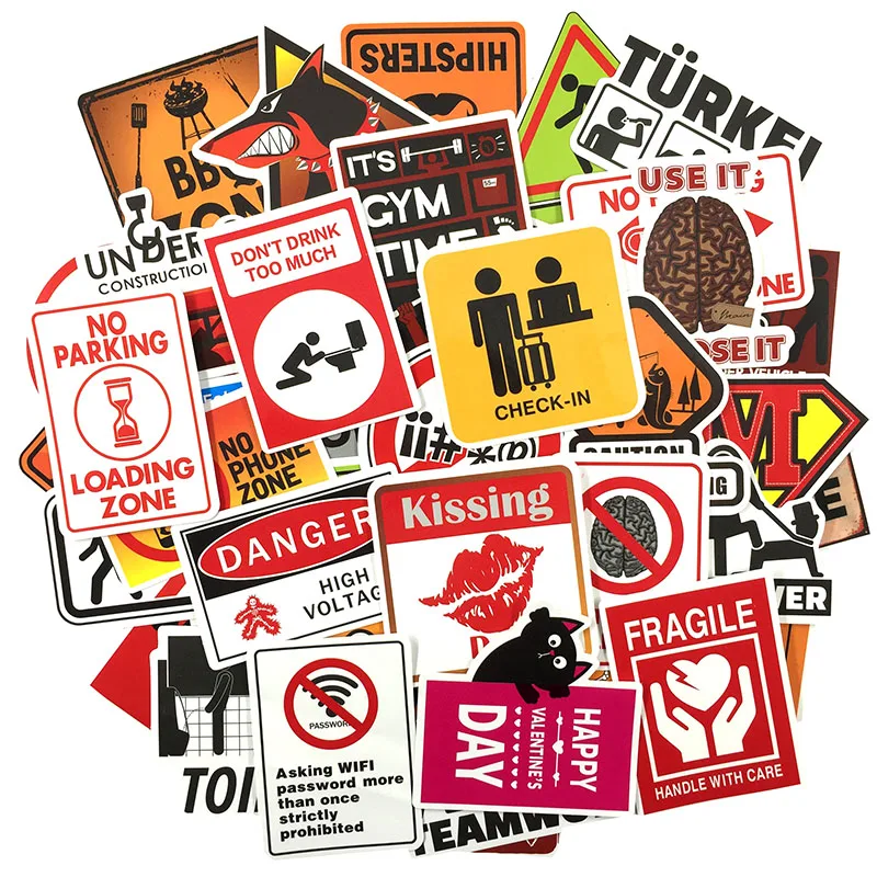 Funny Warning Signs Wallpaper