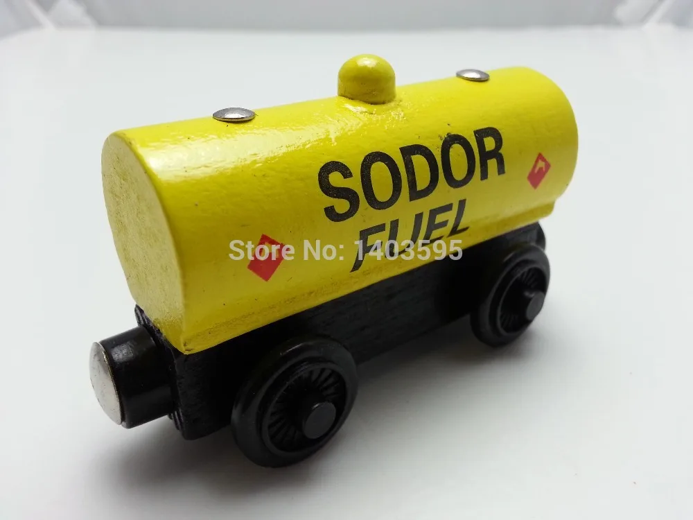 Thomas & Friends Sodor Fuel Car Magnetic Wooden Toy Train Loose Brand ...