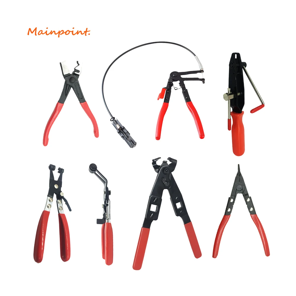 Cable Type Flexible Wire Stipper Long Reach Hose Clamp Pliers Circlip ...