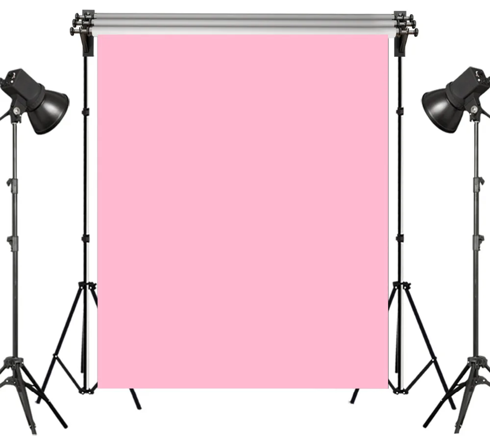 Solid Color Light Pink Polyester Backdrop Background Photography Studio ...
