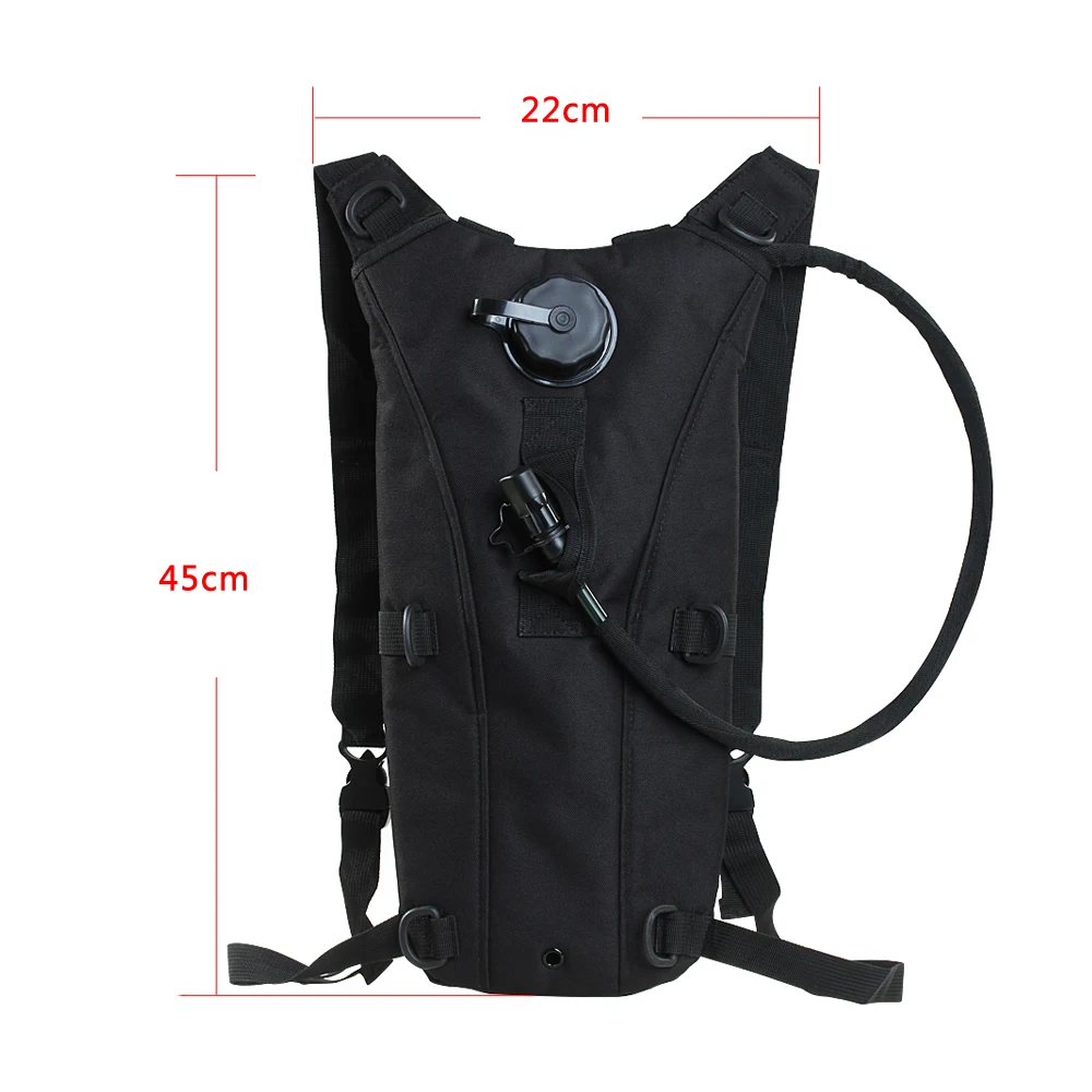 2.5l Water Bag, Molle Military Tactical Hydration Backpack, Outdoor ...