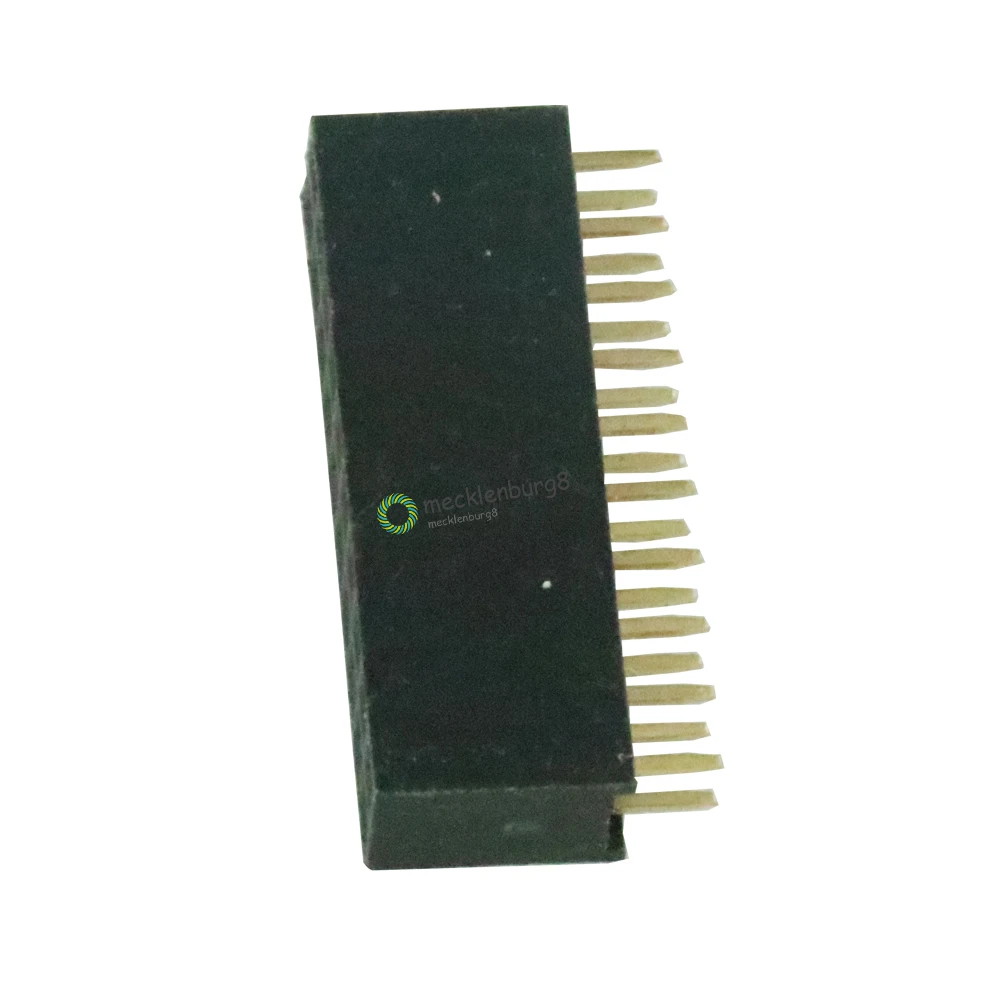 5 pieces. 2x10 20Pin 2.54 mm double row female straight plug pitch pin ...
