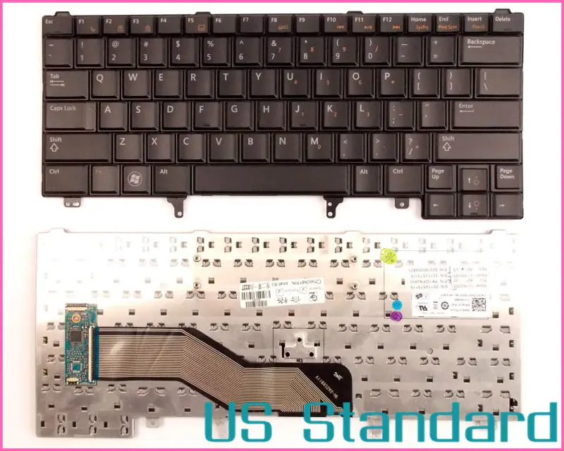 Laptop Keyboard For Dell Latitude E6220 E6230 E6430s 024p9j 0c7fhd ...