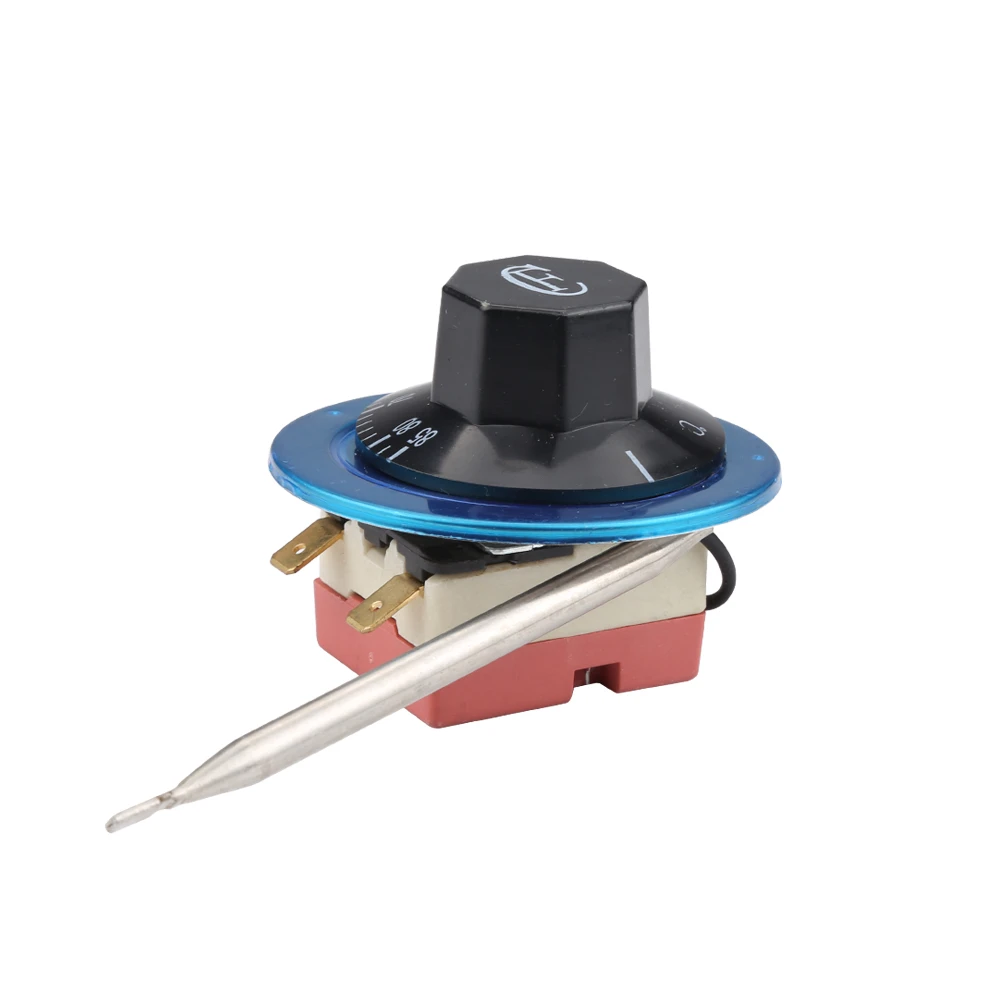 30-85 Degree Celsius Nc 2 Pin Adjust Knob Temperature Controller ...