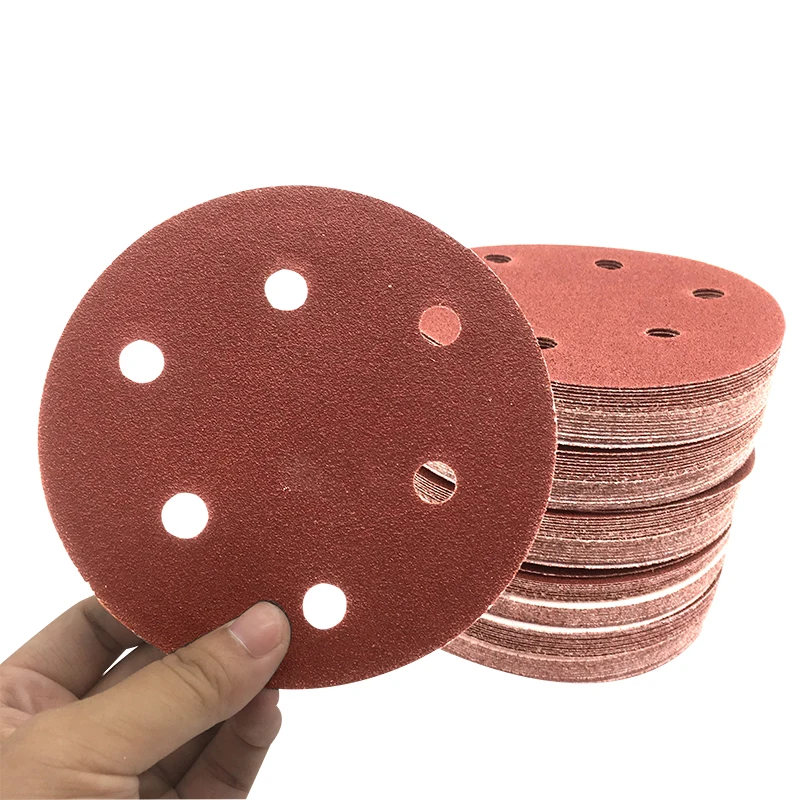 125mm Sanding Discs Alumina Sander Sand Paper Round Shape Grinding
