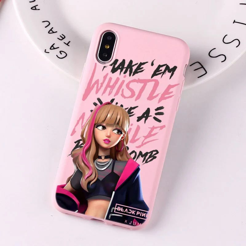 BlackPink Phone Case For IPhone X, XS, 11 Pro, Max XR, 8, 7, 6, 6S Plus ...