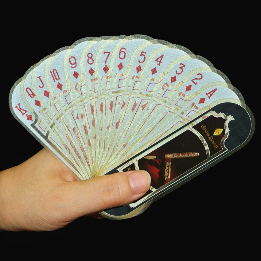 Special Pen Shaped Oval Plastic Poker Plastic Playing Card|plastic ...
