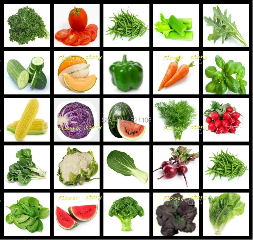 Aliexpress.com: Koop 30 soorten groenten en kruiden mix, Niet gmo ...