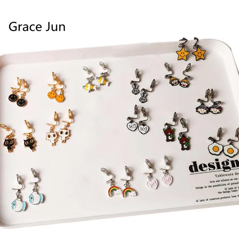 Бренд Grace Jun Новое поступление Стразы эмалированная рыба кошка ...