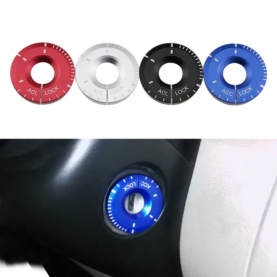 Carmilla-Aluminum-Car-Ignition-Key-Circle-Ring-Trim-Sticker-for-Skoda ...