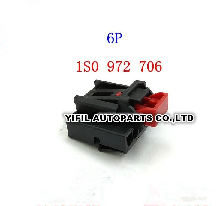 2/4/10pcs/lot 6 Pin/way Female Backrest Adjustment Switch Plug ...