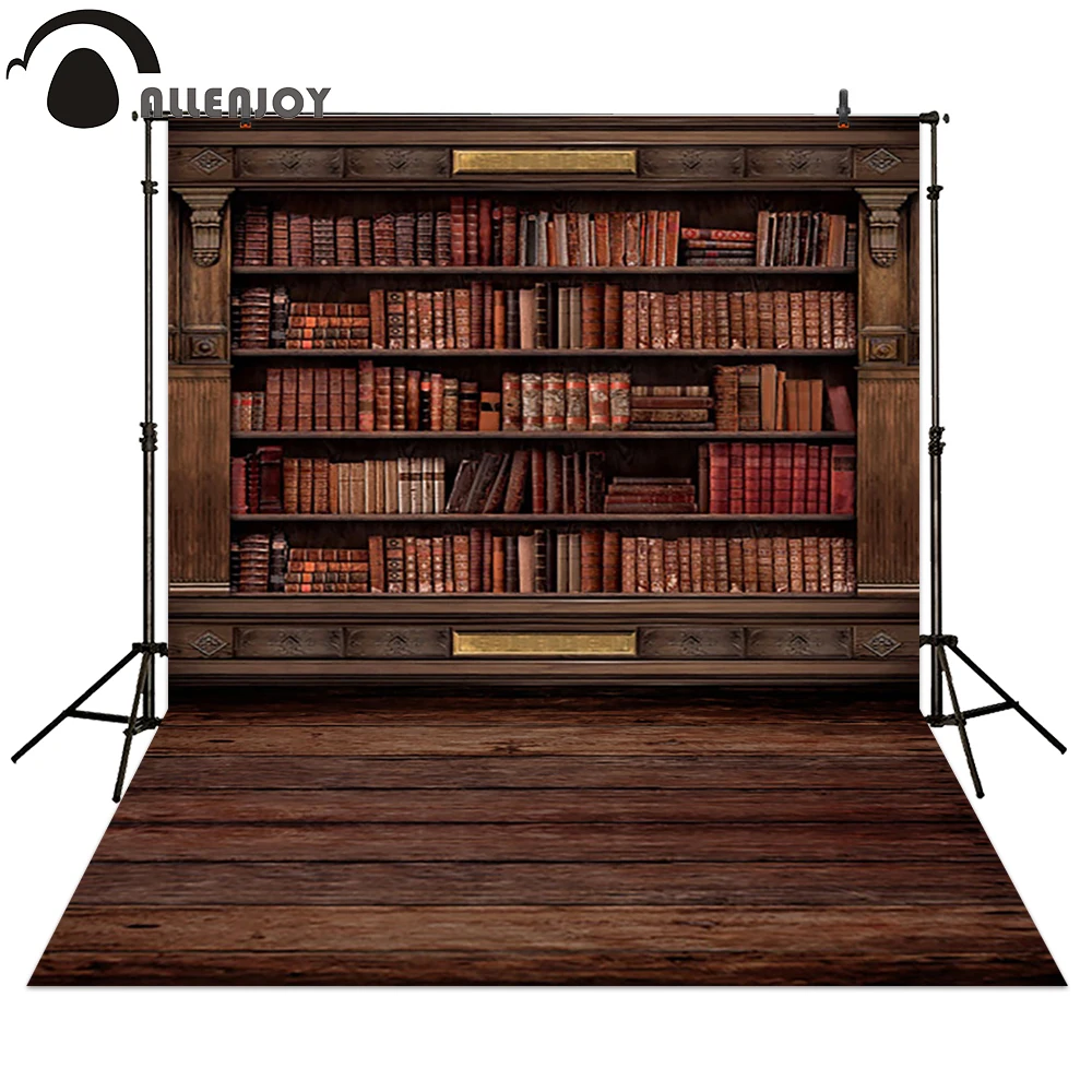 Graduation Bookshelf Background