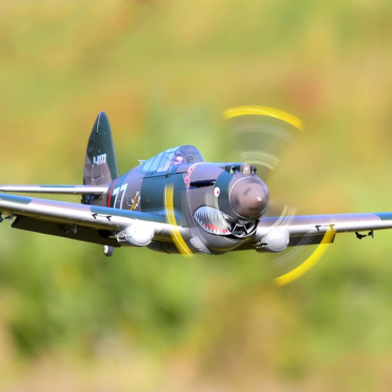 FMSRC 980mm P40 P-40 Flying Tiger 6CH with Flaps retracts PNP High ...