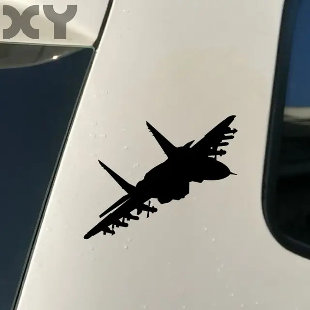 15*23.7cm Sticker - Ka-52 helicopter funny car sticker and decal silver ...