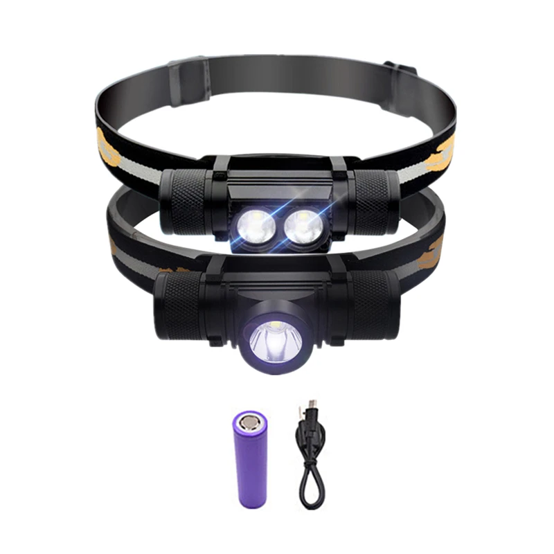 Buy 2 Led Waterproof Headlight Xml Light Bulb Head