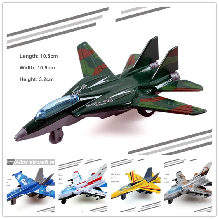 8pcs/Lot Mini Aircraft Mini Model Fighter Air Plane Airplanes Models ...